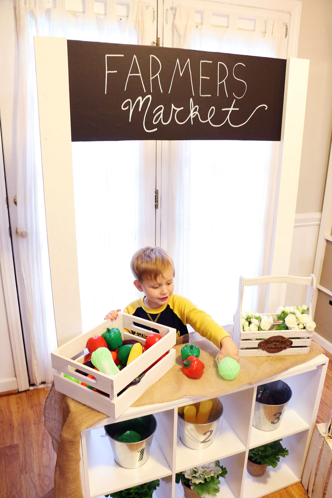 Farmers Market Stand Tutorial – At Home With Natalie