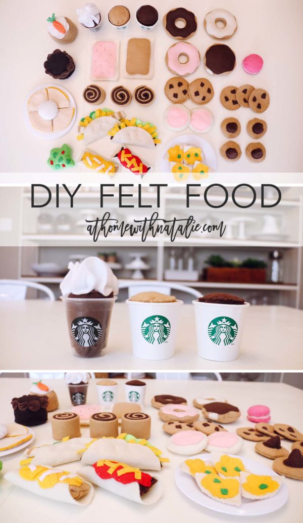 DIY FELT FOOD – At Home With Natalie