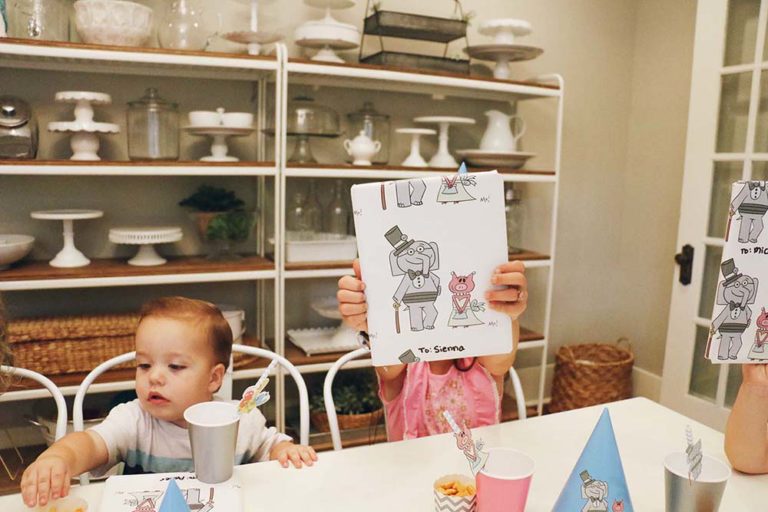 A Party with Elephant & Piggie! – At Home With Natalie