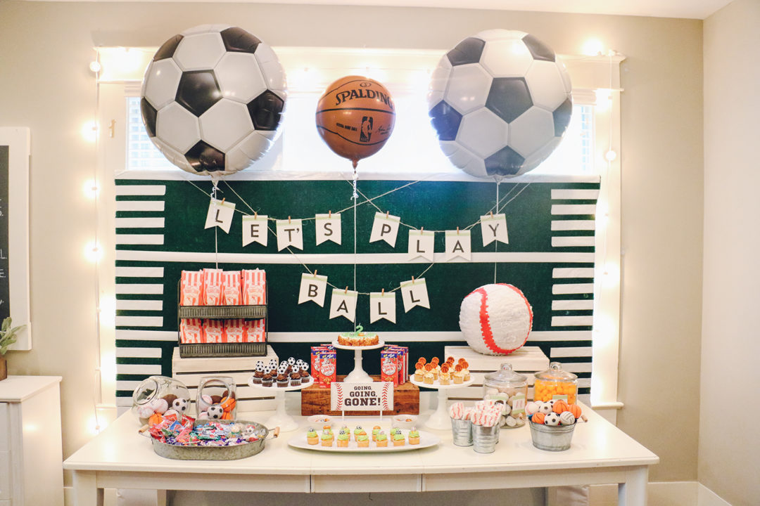 Asher’s 2nd Birthday Party – A Ball Theme! – At Home With Natalie