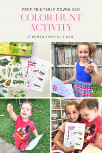 Color Hunt Activities – Free Printables – At Home With Natalie