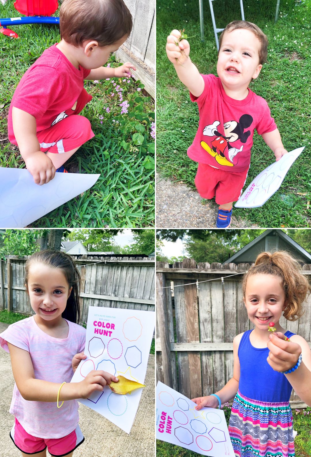 Color Hunt Activities – Free Printables – At Home With Natalie