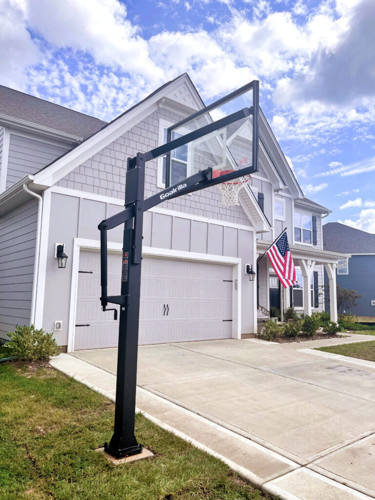 Our New Goalrilla In-Ground Basketball Hoop – At Home With Natalie