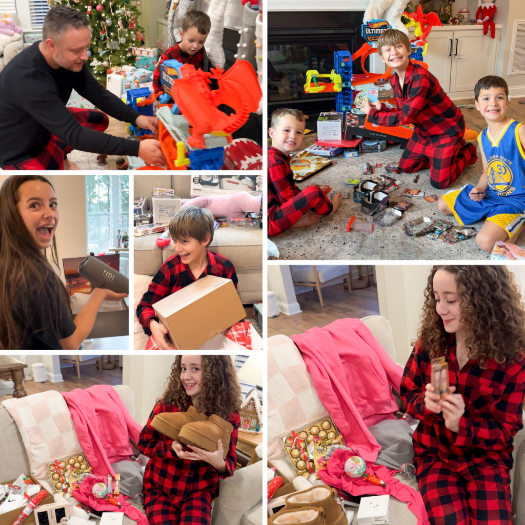 Big Family Christmas Morning 2023 – At Home With Natalie
