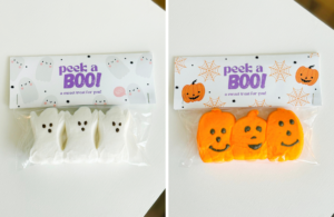 Peek a BOO! Cute Halloween Treat Bag Printables – At Home With Natalie