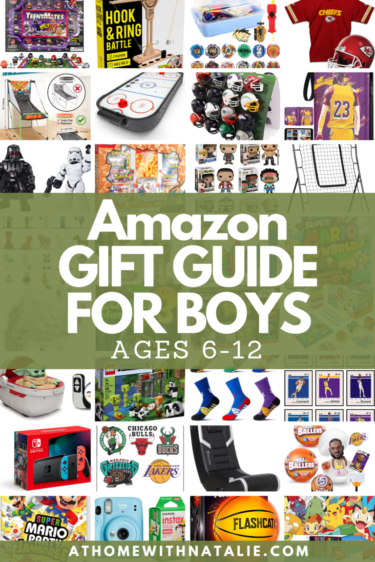 Amazon Gift Guide for Boys: Ages 6-12 – At Home With Natalie